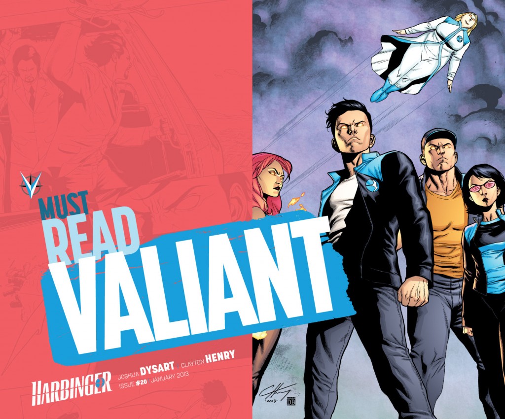 Clayton Henry goes Valiant exclusive for Harbinger | BrutalGamer