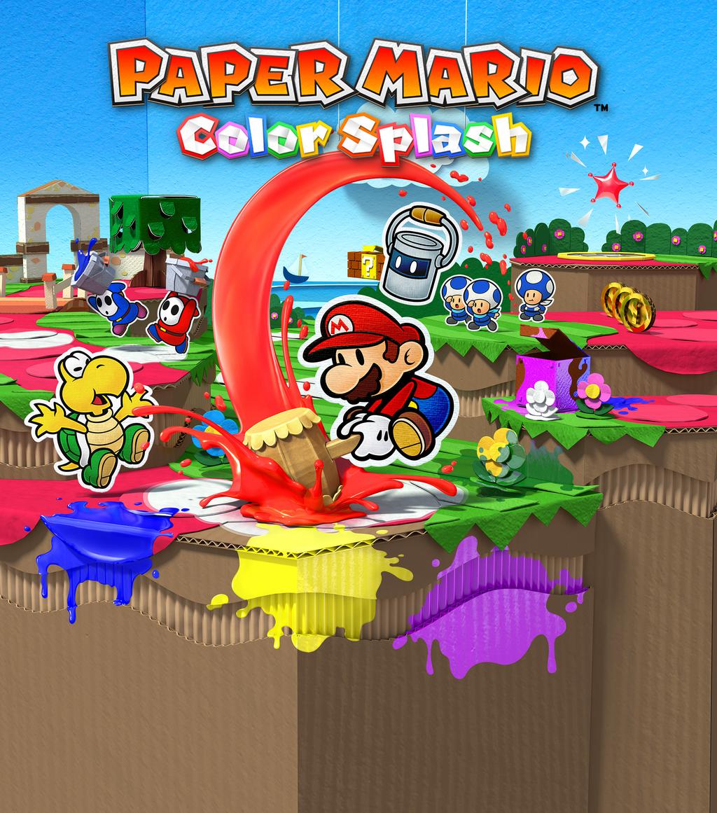 E3: 2016 New Paper Mario: Color Splash Details | BrutalGamer