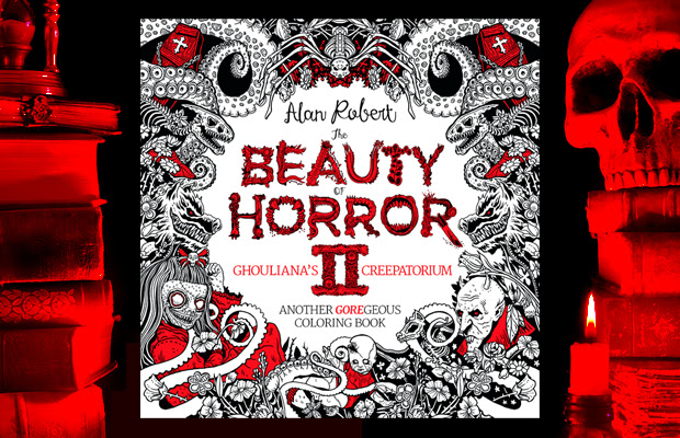 IDW preps sequel to the most beautifully Horror-able coloring book ever ...