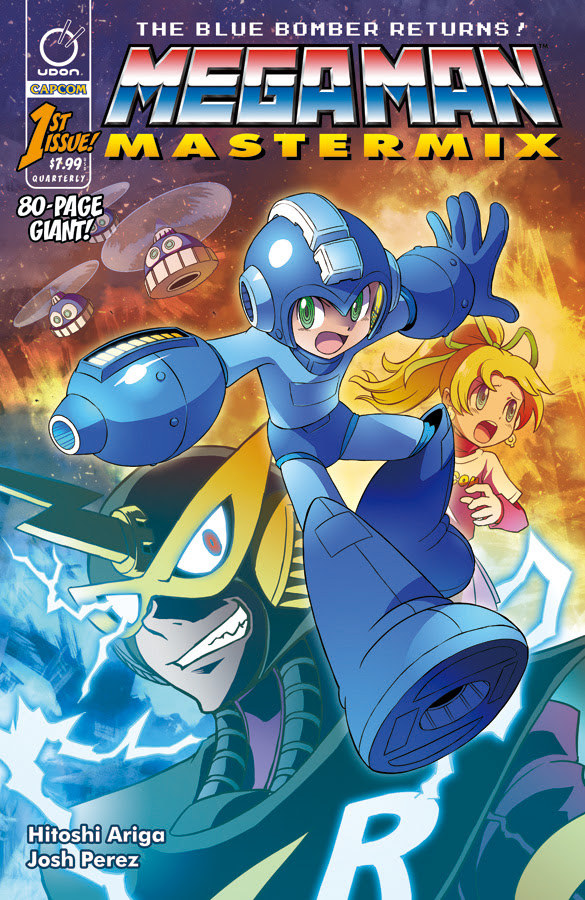 Mega Man returns again for the first time in Udon's newest comic ...