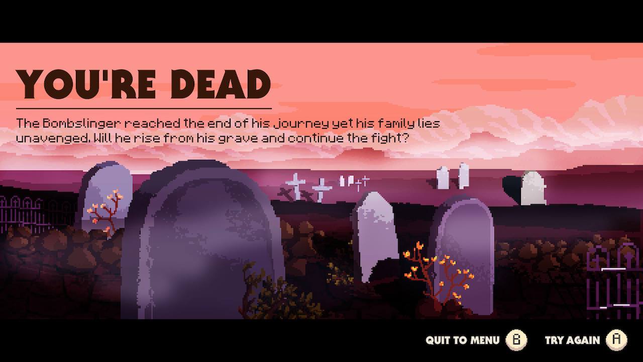 Bombslinger (Switch) Review: True Grit | BrutalGamer