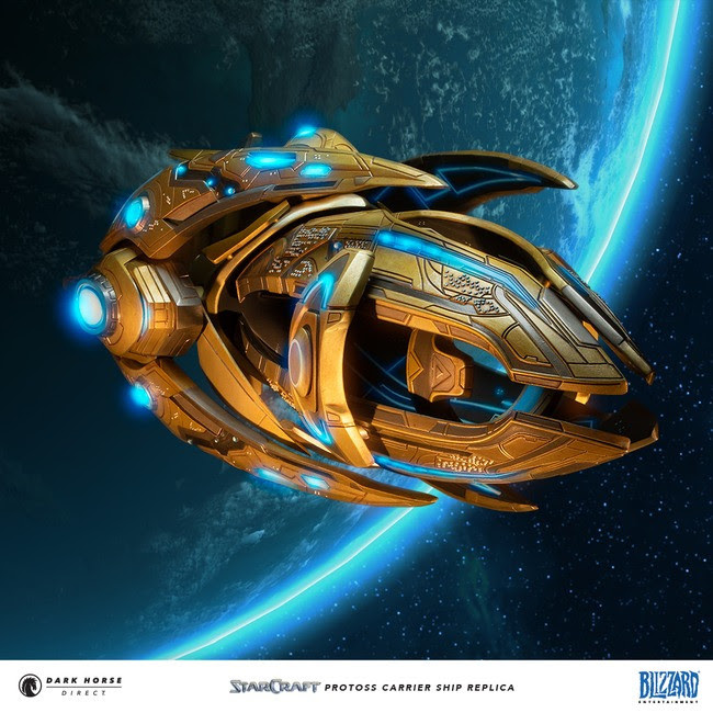 Starcraft II Protoss Carrier replica coming up from Dark Horse ...