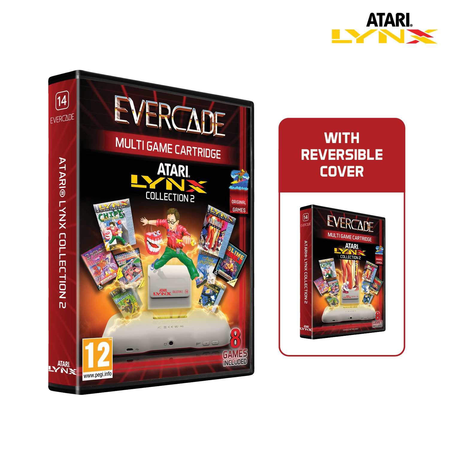 Evercade Atari Lynx COllection 2 pack | BrutalGamer