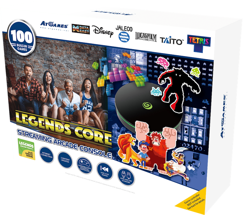 At Games' Legends Core console packs 100 games for $59.99 | BrutalGamer