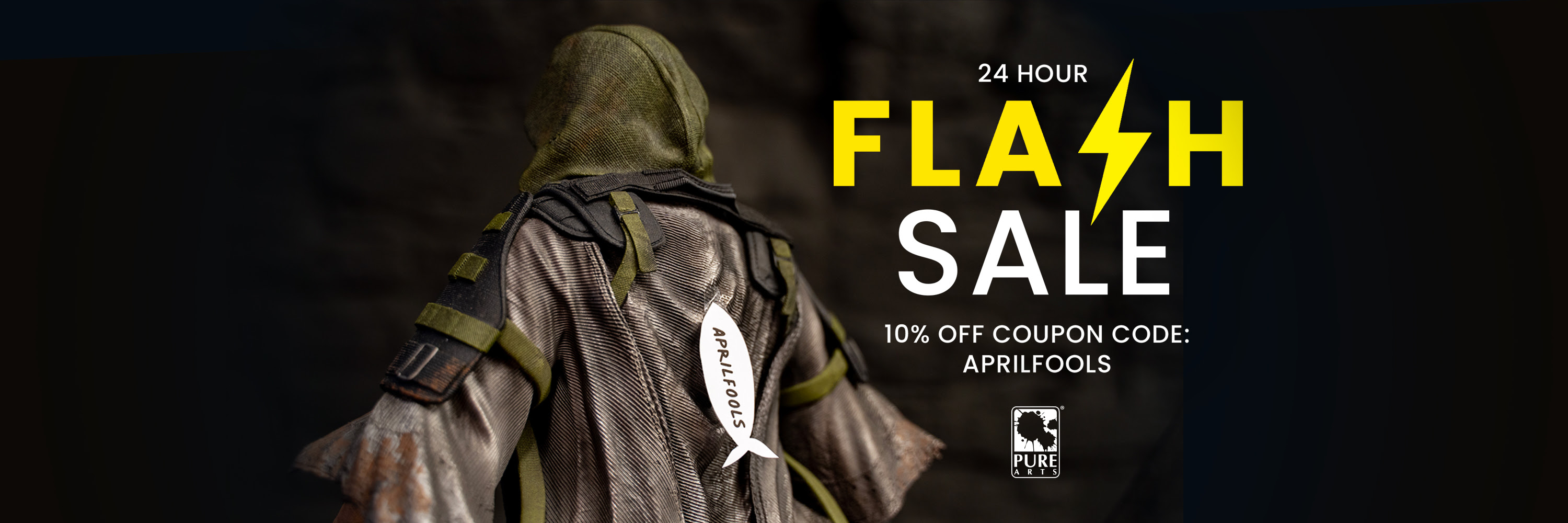 PureArts set to launch 24hour flash April Fool sale | BrutalGamer