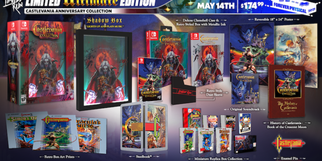 Physical Castlevania collections coming to Limited Run Games | BrutalGamer