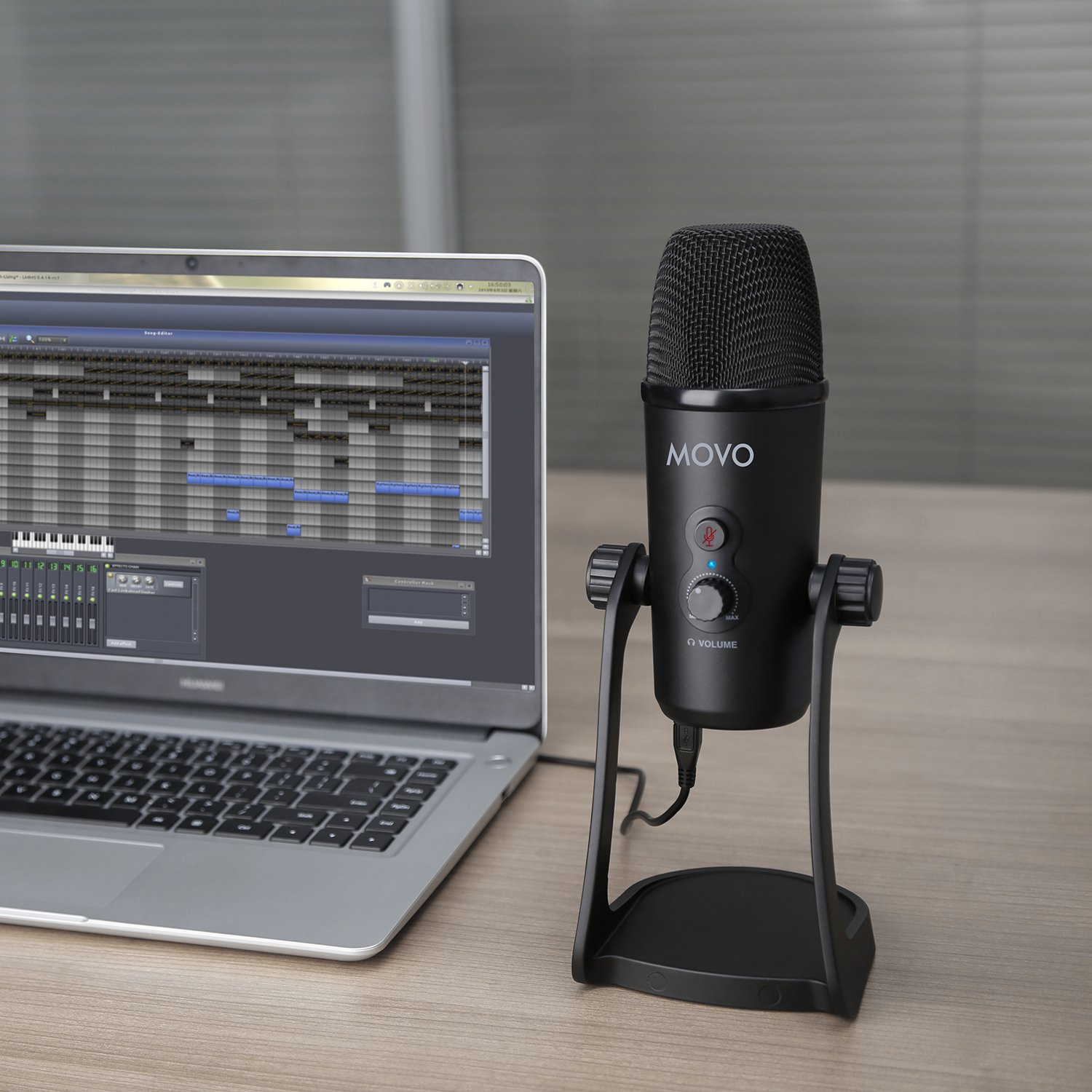 MOVO UM700 USB Microphone (Hardware) Review | BrutalGamer