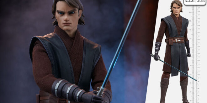 Video: Here's an in-depth look at Sideshow's animated Anakin Skywalker ...