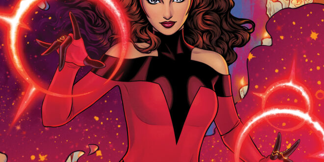 It's blood-red heroism as Marvel's Scarlet Witch returns in new monthly ...
