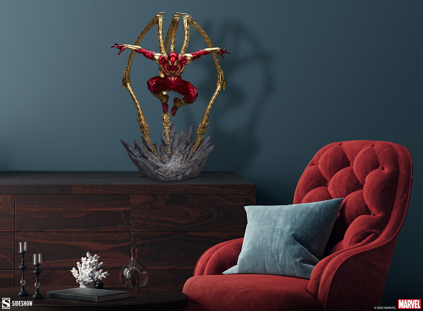 The comic book version of the Iron Spider armor comes to life from ...