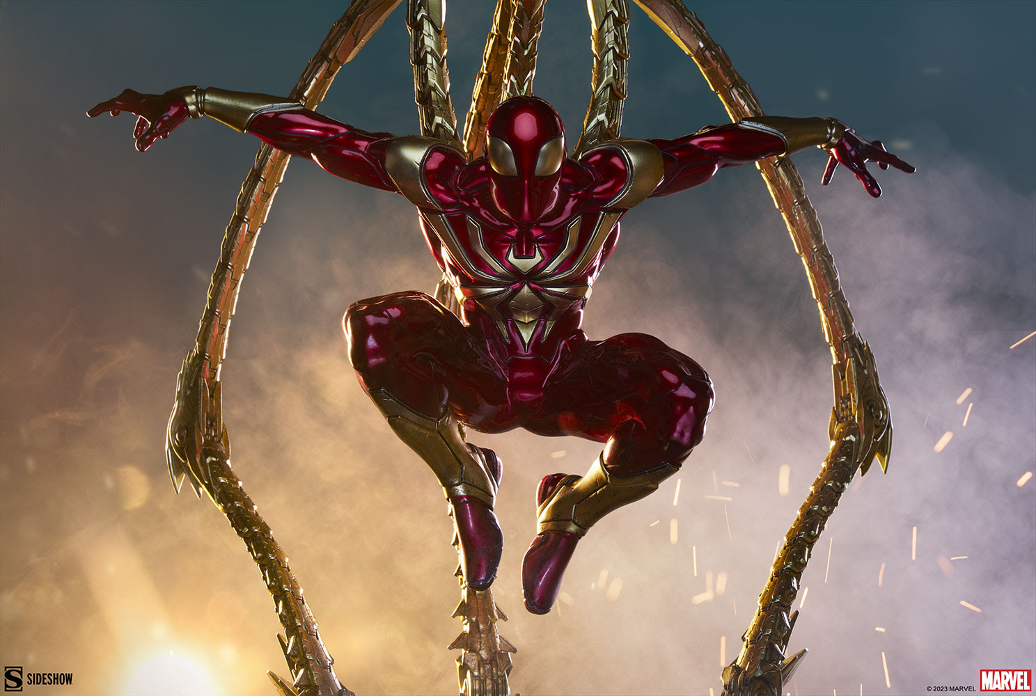 The Comic Book Version Of The Iron Spider Armor Comes To Life From The Comic Book Version Of The Iron Spider Armor Comes To Life From