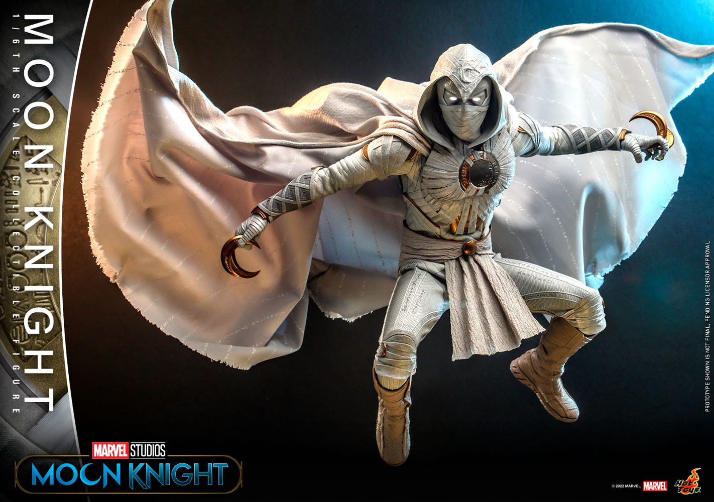 Get a detailed look at Hot Toys' Moon Knight before the figure ships ...
