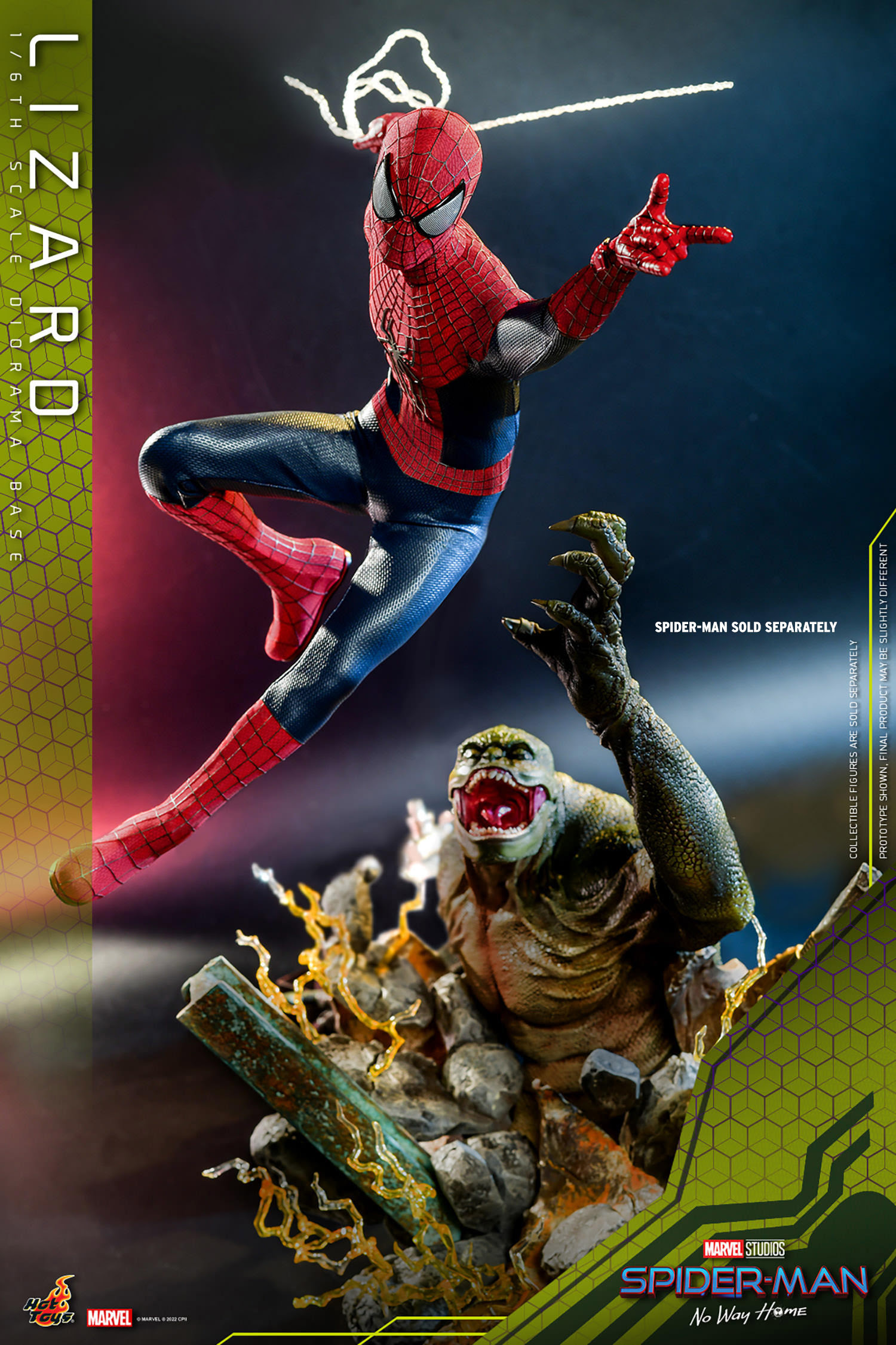 Unbox the new Amazing Spider-Man and Lizard diorama, with Sideshow ...