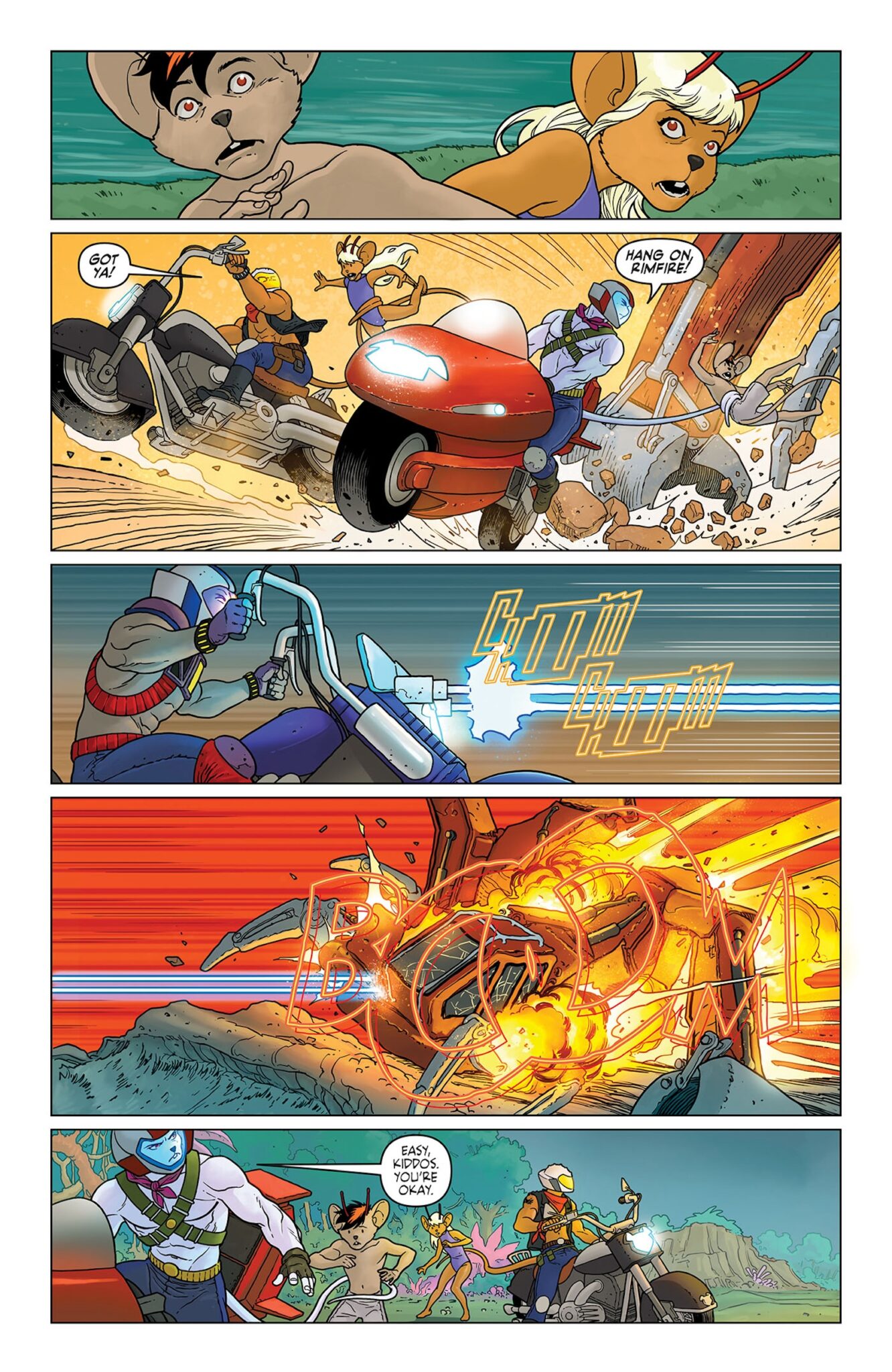 Preview: The Biker Mice from Mars speed into their new Nacelleverse ...