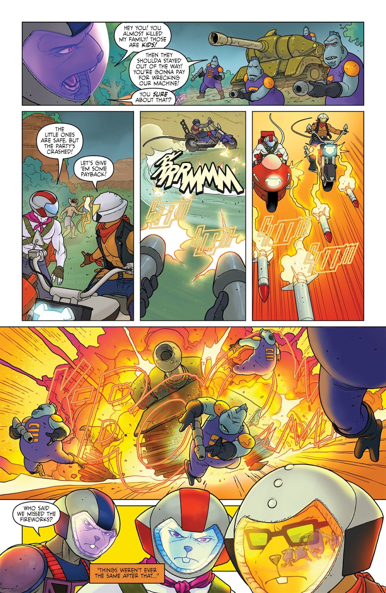 Preview: The Biker Mice from Mars speed into their new Nacelleverse ...