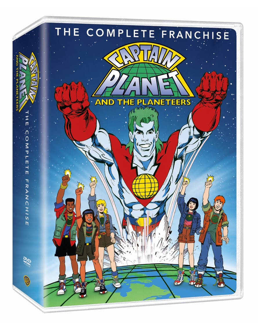 The power is yours this fall with the complete Captain Planet on DVD | BrutalGamer