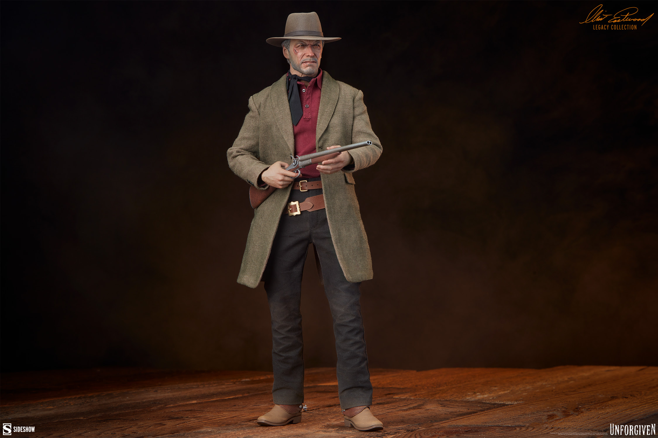 Straight from Unforgiven, comes Sideshow's William Munny figure ...
