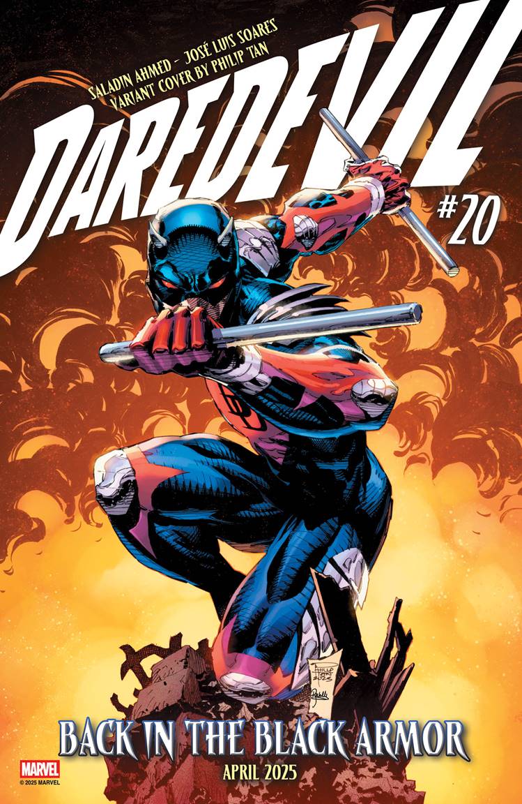 Daredevil #20 to put the hero back in his 90s black armor | BrutalGamer