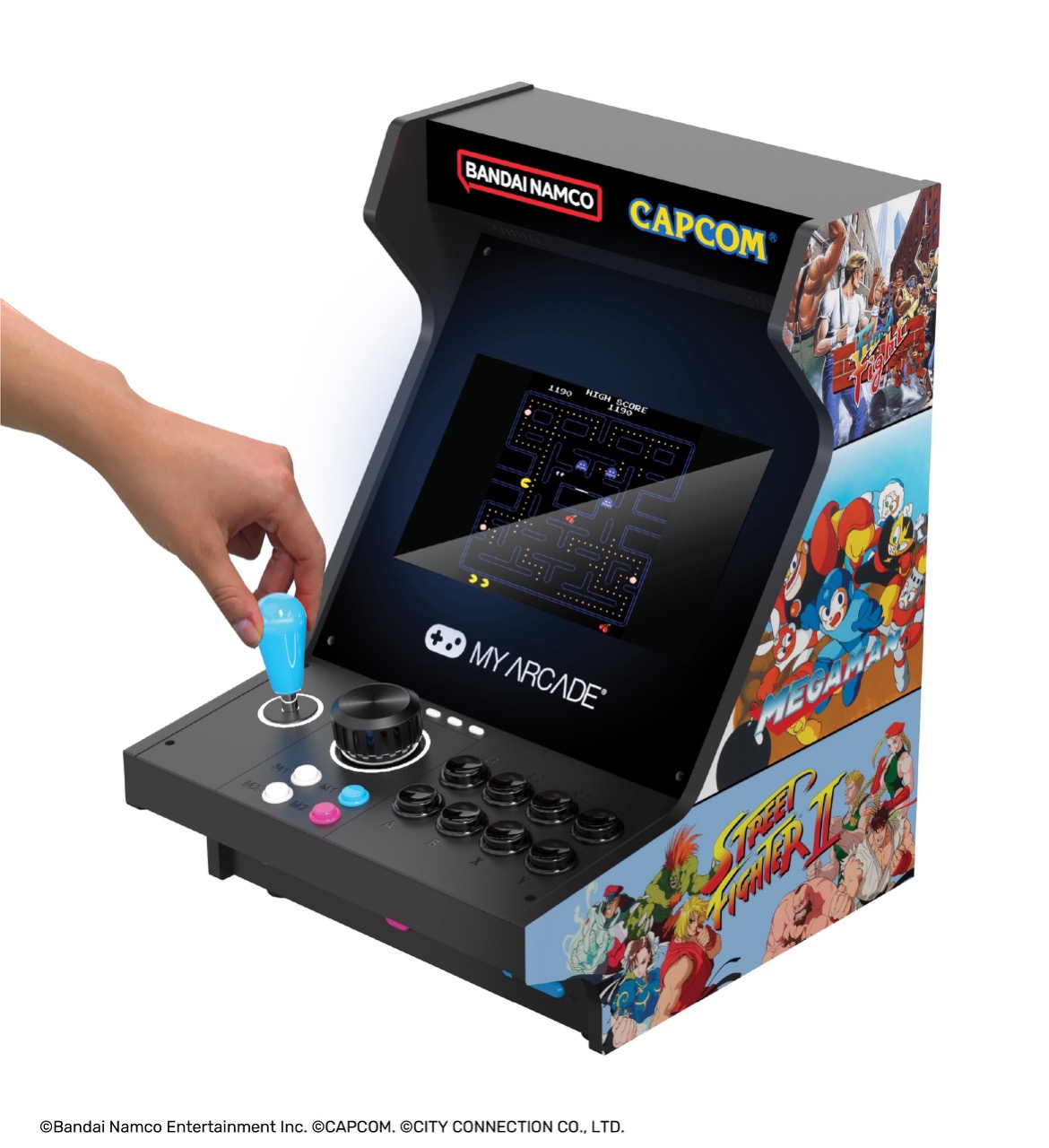 CES '25: MyArcade announces Gamestation Retro line, stocks Bandai Namco and Capcom games ...