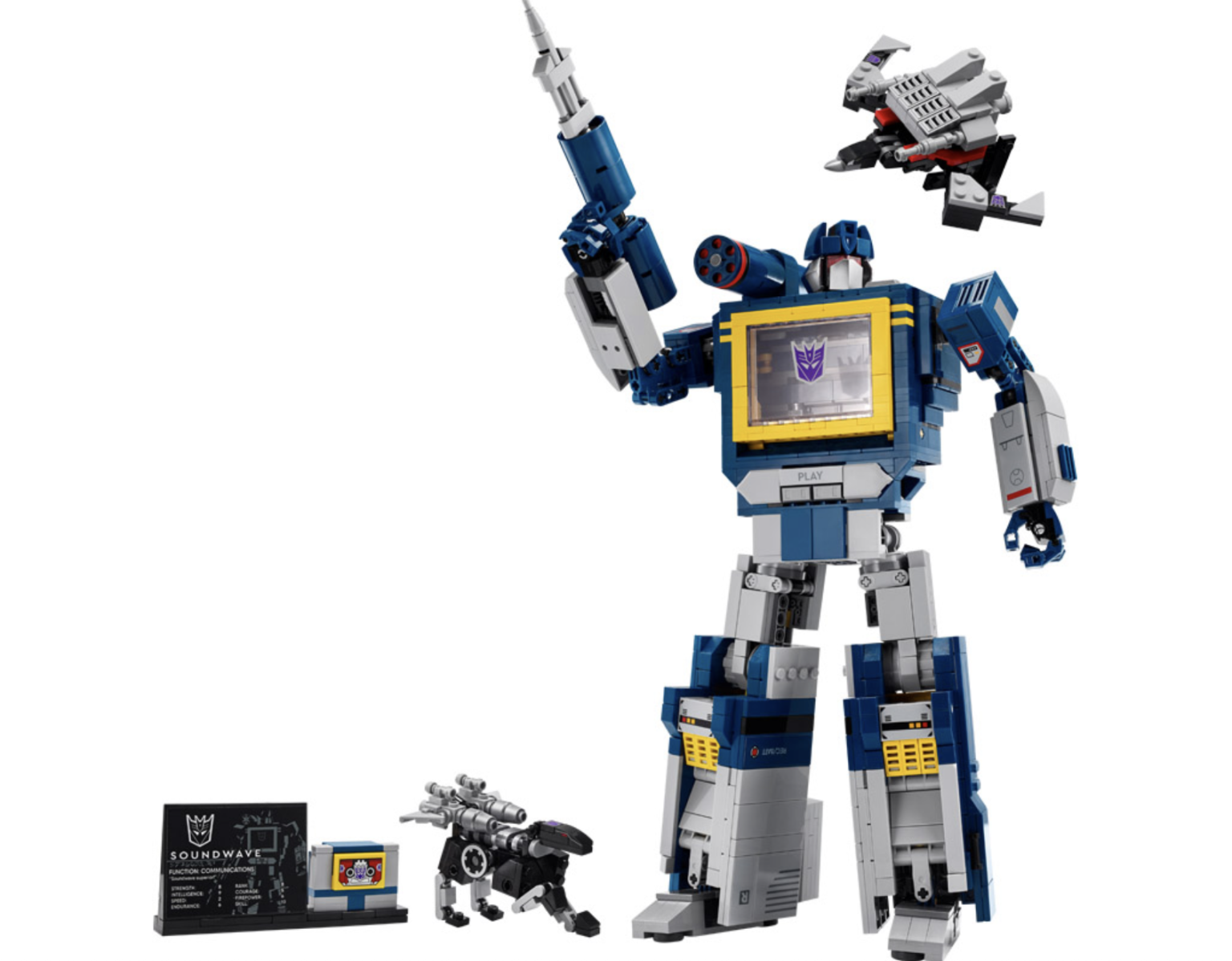LEGO-Soundwave-Transformers | BrutalGamer