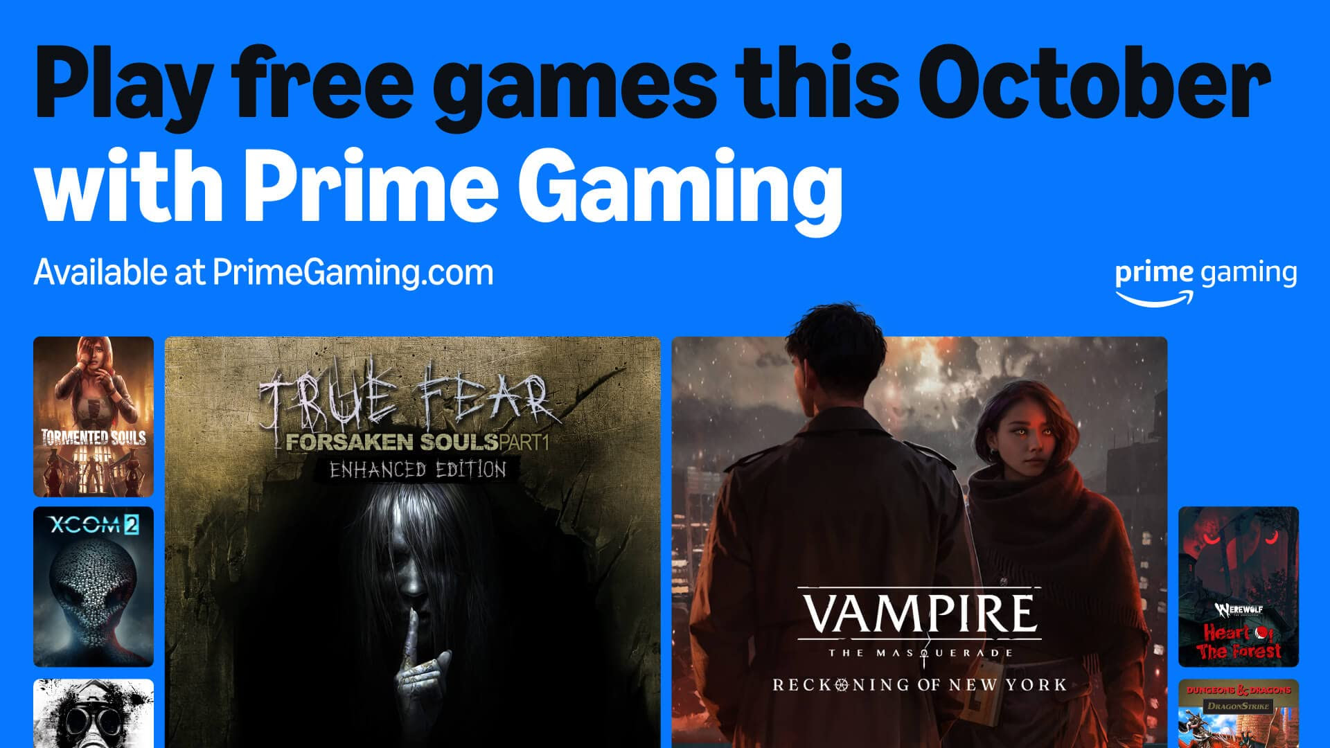 Prime Gaming delivers werewolves, vampires and more for October '25 | BrutalGamer